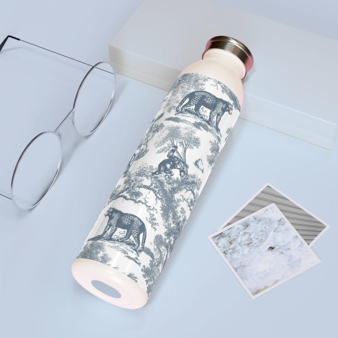 Luxury Aesthetic Slim Water Bottle, Elegant Stainless Steel Design ...