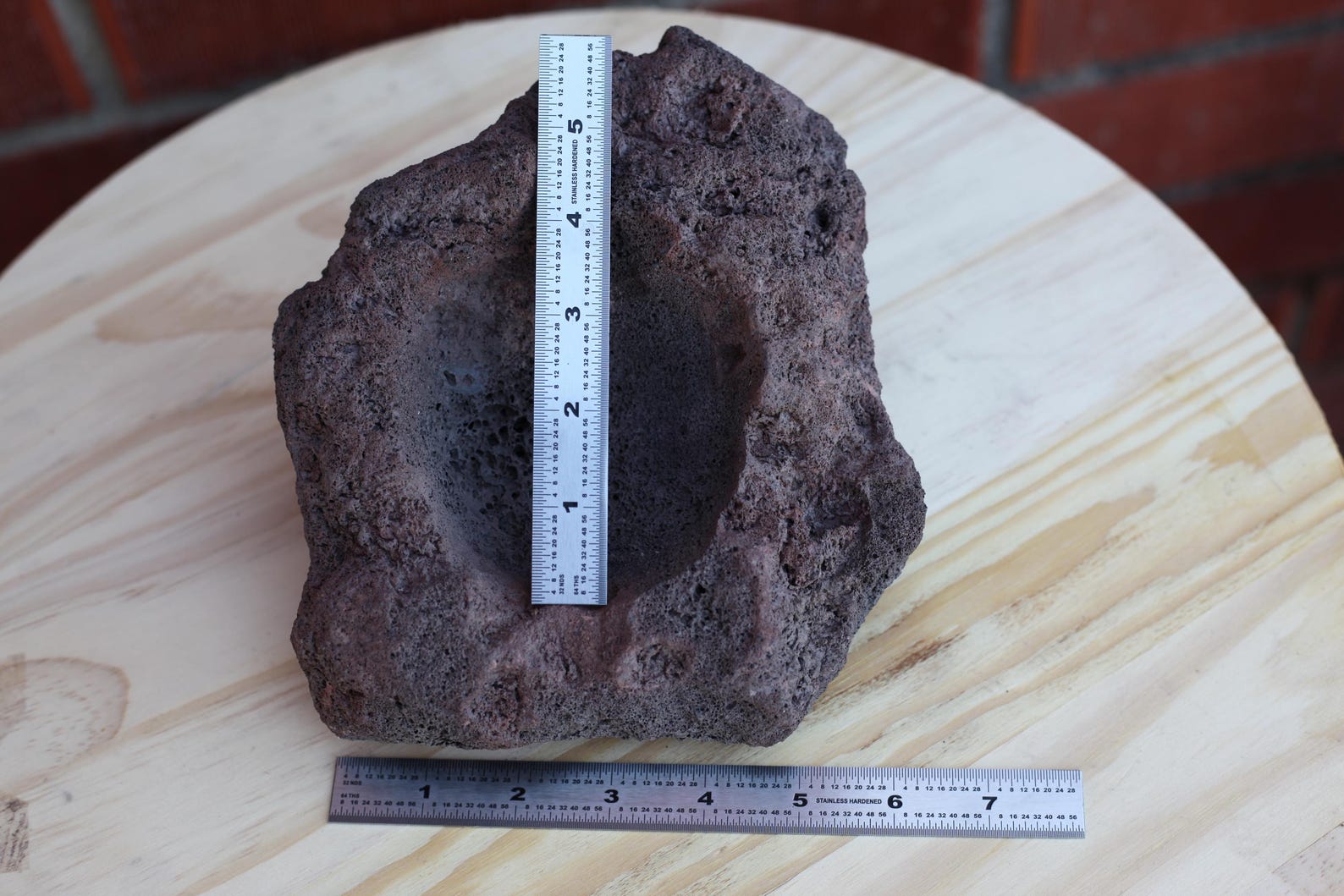 Carved Lava Rock Planter - Etsy
