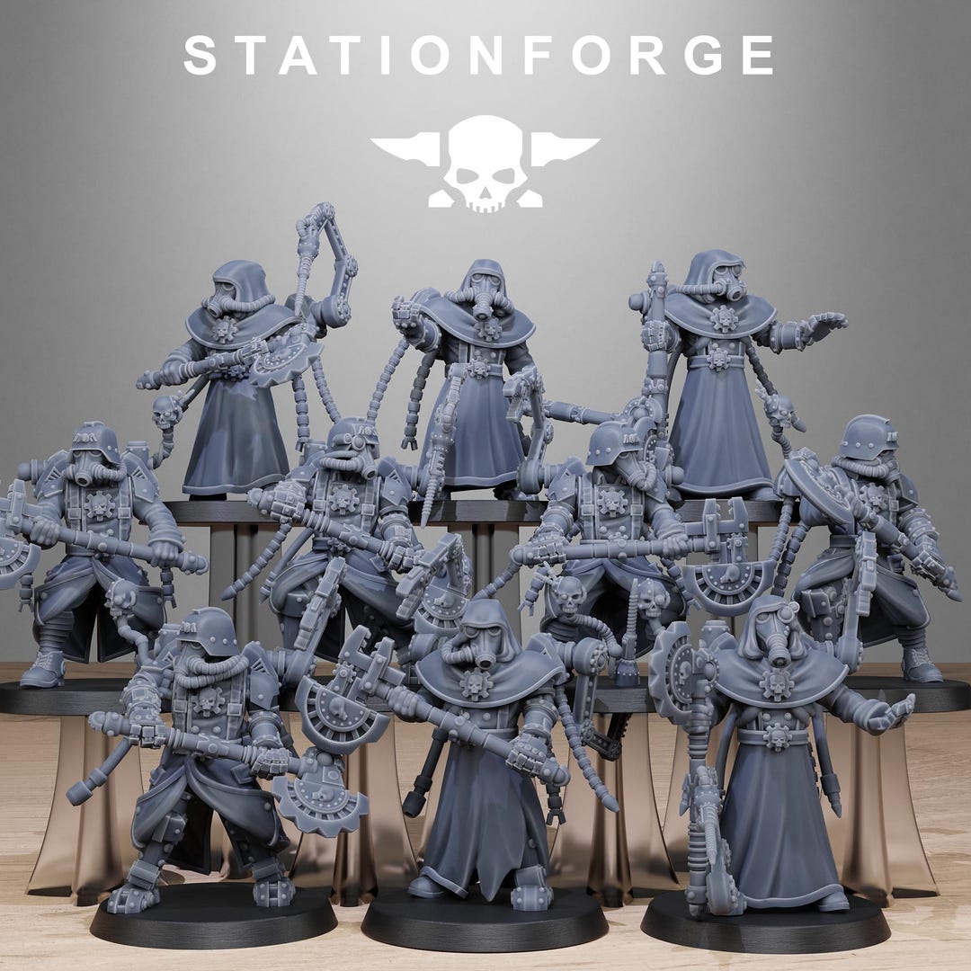 Grimguard Tech Engineers - Station Forge - Alternative Miniatures ...
