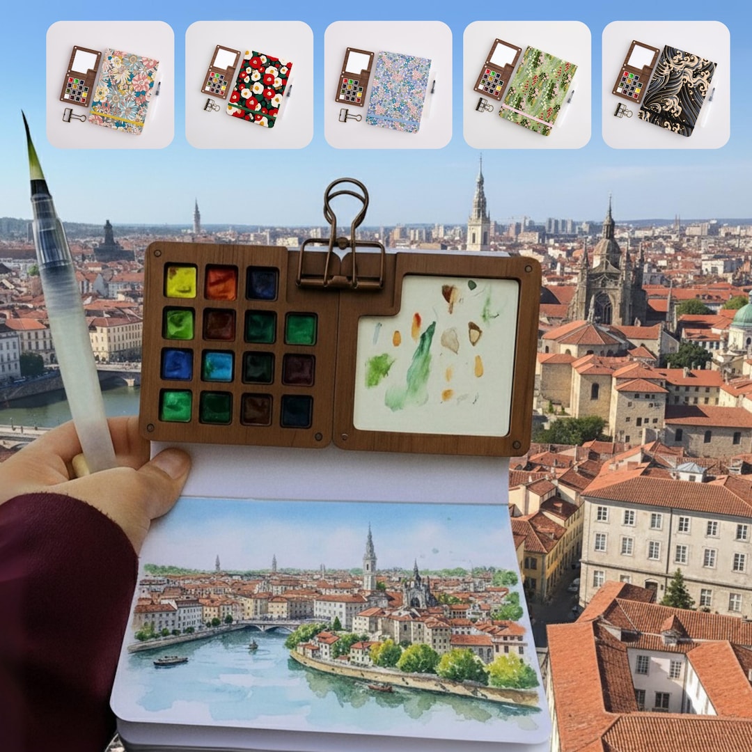 Travel Set Portable Paint Box, Luxury Corporate Gifts, Art Supplies ...