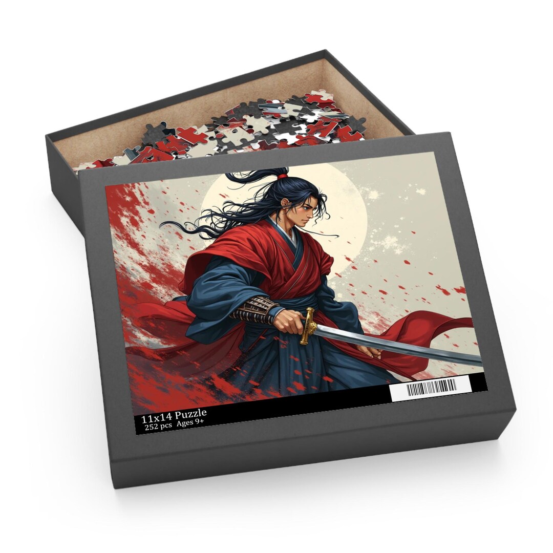 Jigsaw Puzzle:blade of the Rising Moon - Etsy