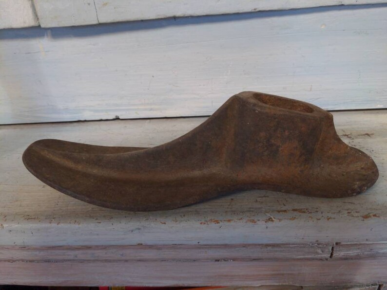 Two Vintage Cast Iron Shoe Lasts - Etsy