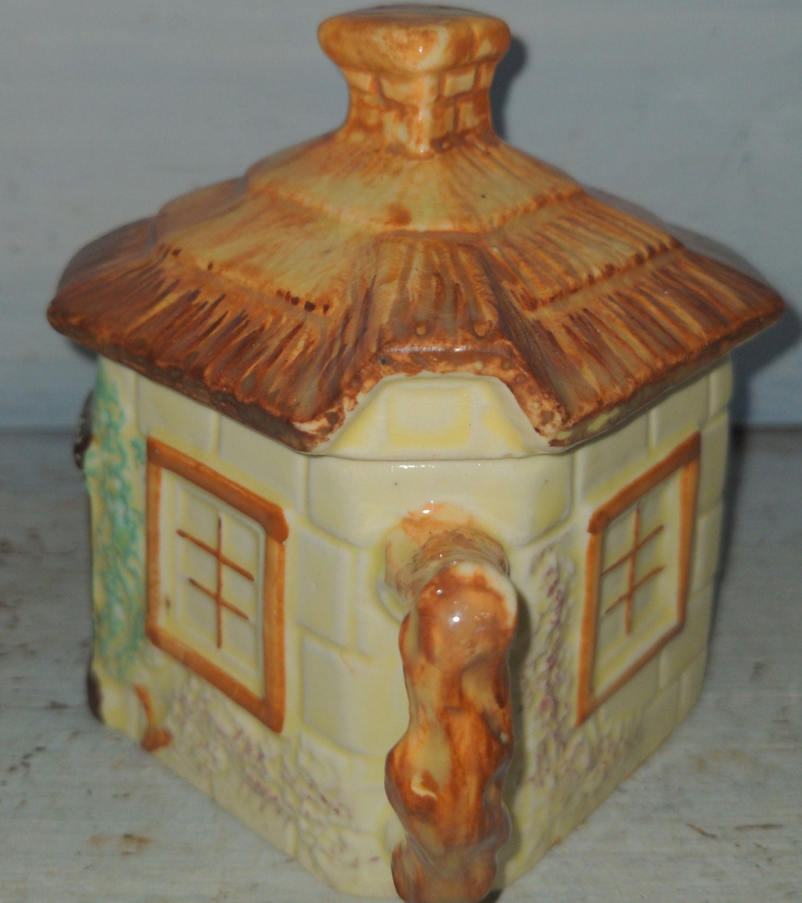 Vintage Keele St. Pottery Cottage Sugar Bowl - Etsy