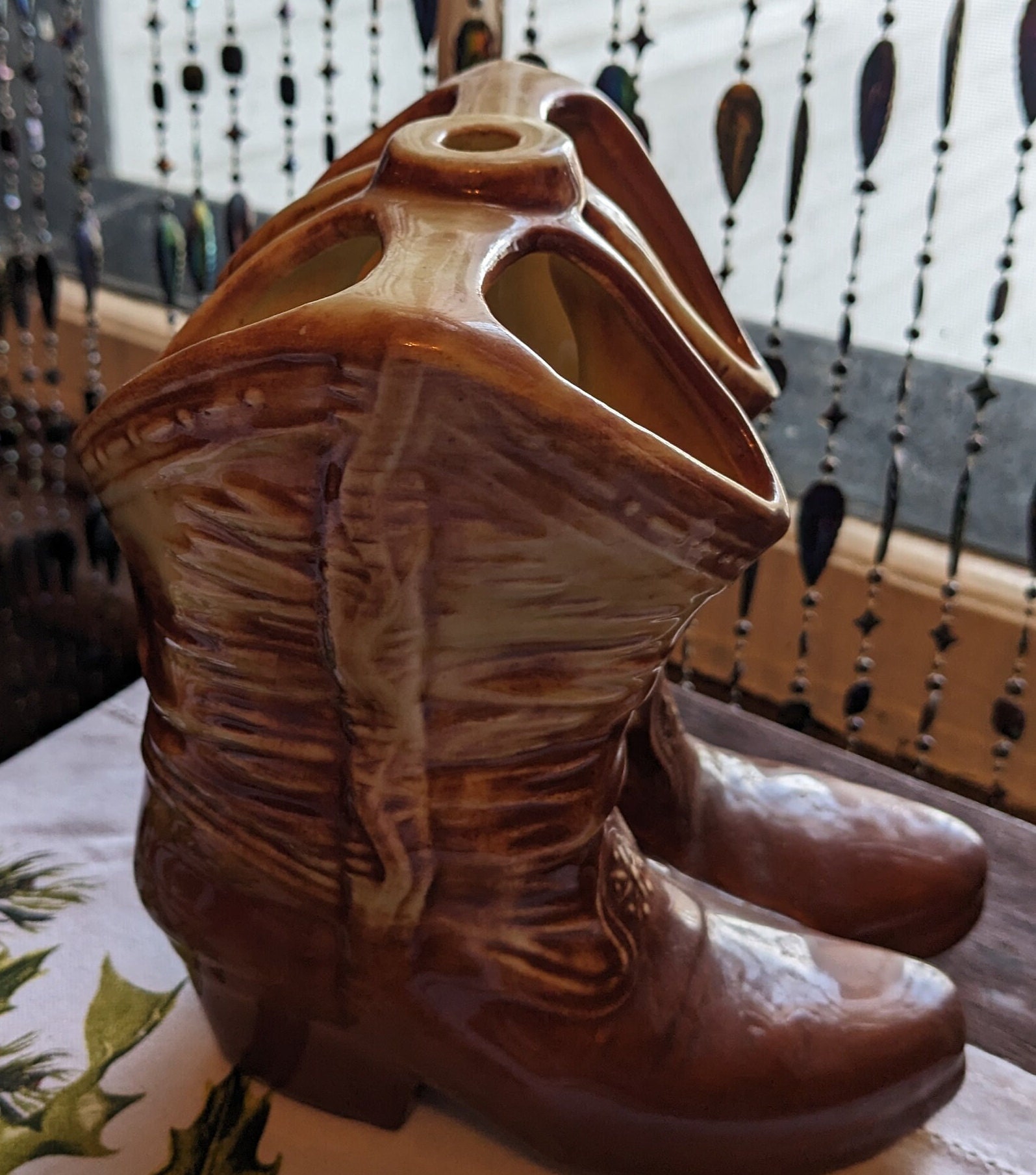 Mccoy Cowboy Boots Lamp Base - Etsy