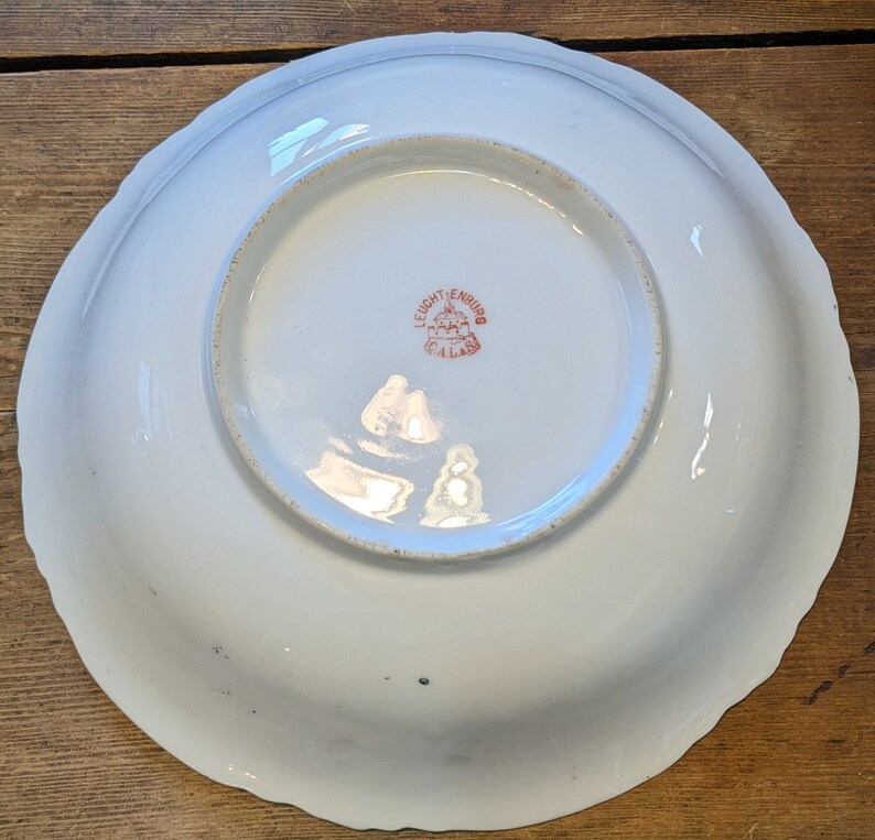 Vintage German Leuchtenburg Calas Porcelain Bowl - Etsy