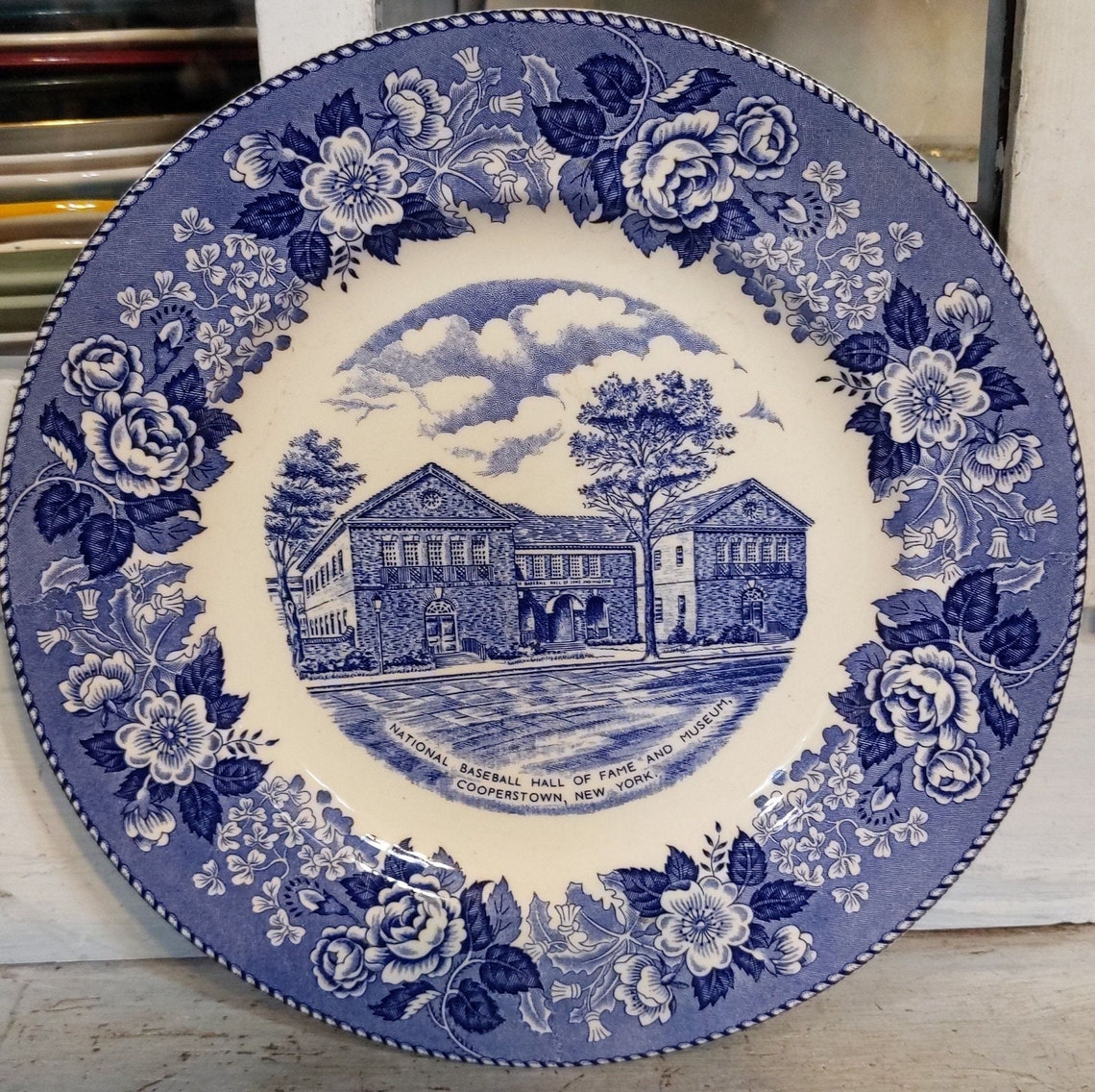 Baseball Hall of Fame Collectible Plate - Etsy