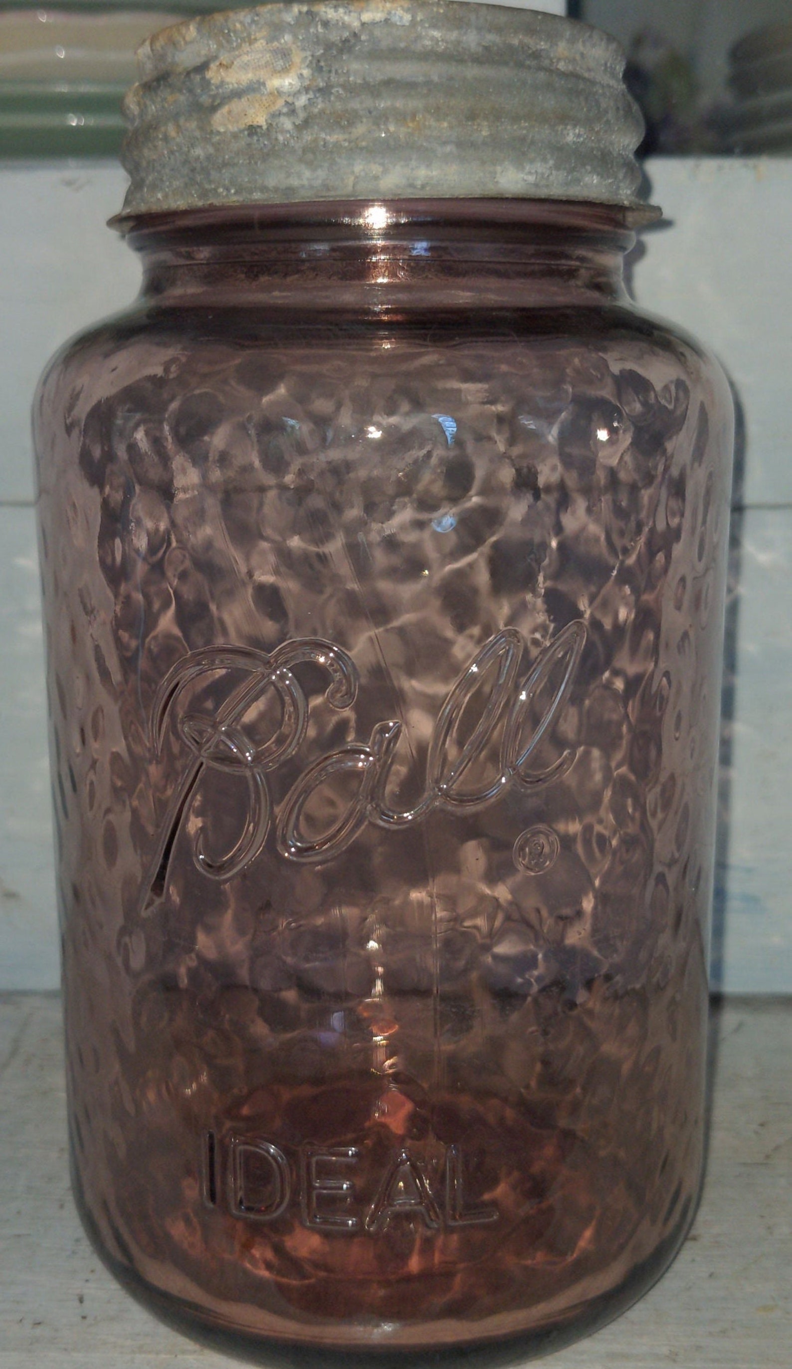 Ball Ideal Quart Rose Pink Canning Jar - Etsy