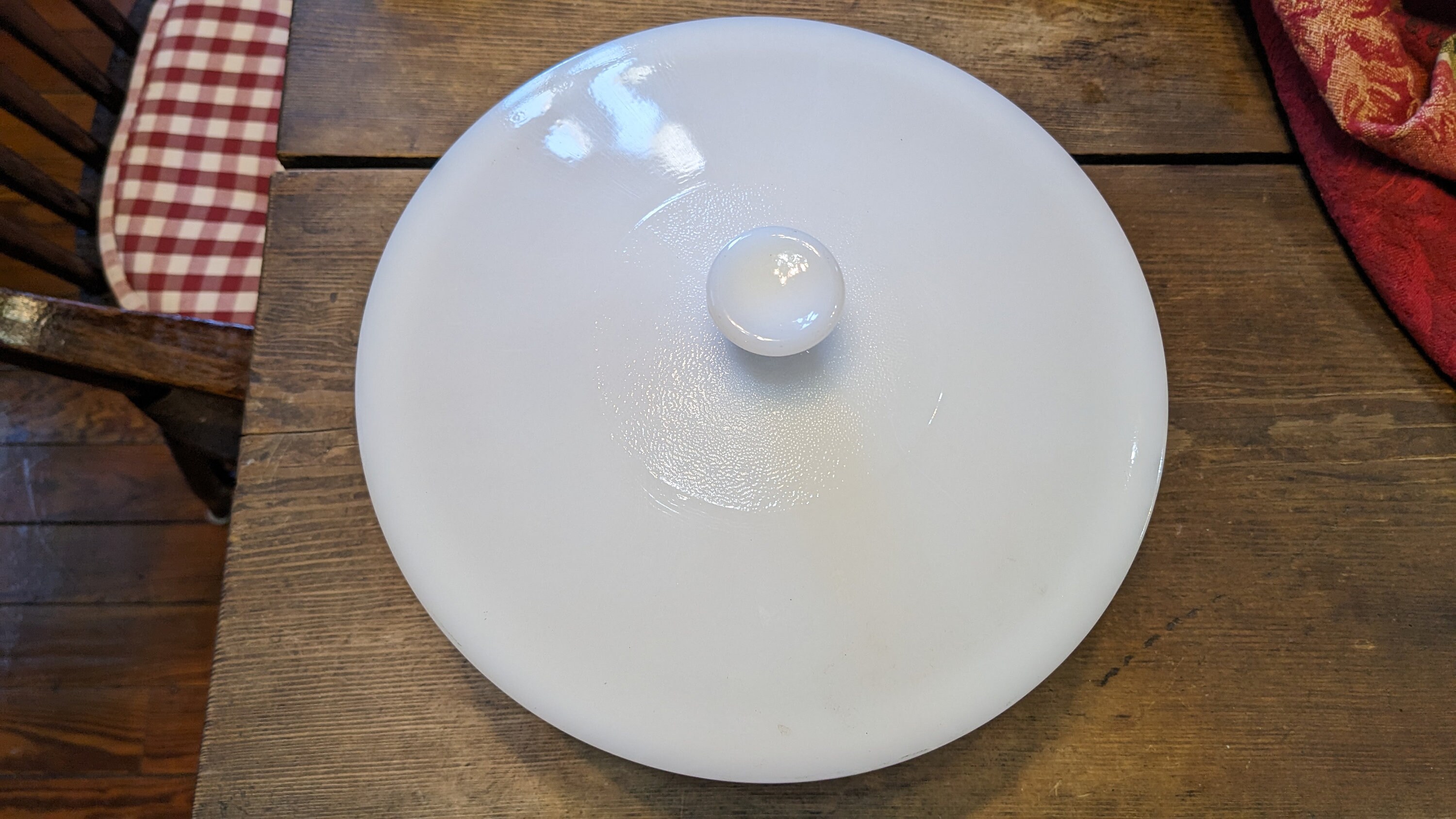 Federal Glass Milk Glass Sunflower Pattern Casserole With Lid - Etsy