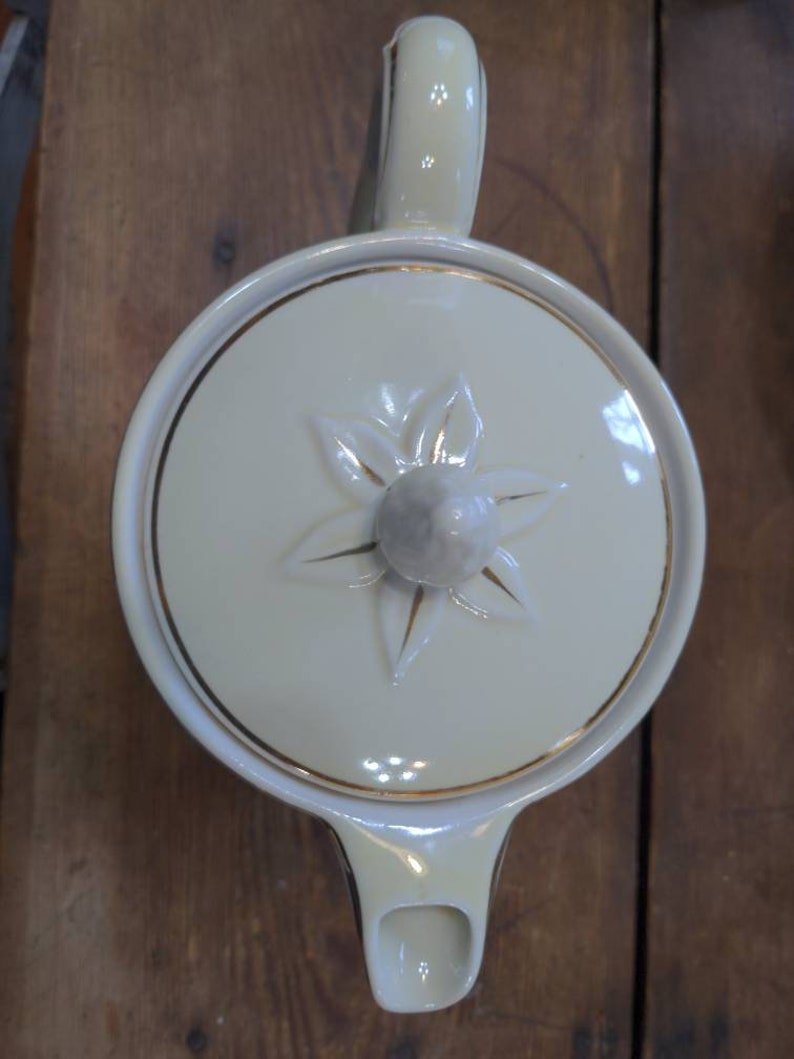 Vintage Hall's Jewel Tea Coffee Pot | Etsy