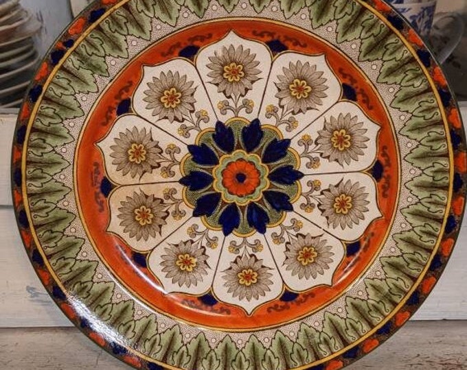 Antique Royal Doulton 'cyprus' Pattern Dinner Plate - Etsy
