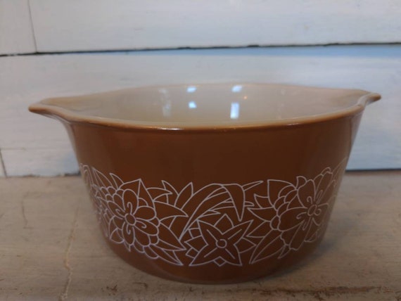 1970's Pyrex Dish 'woodland' Pattern | Etsy