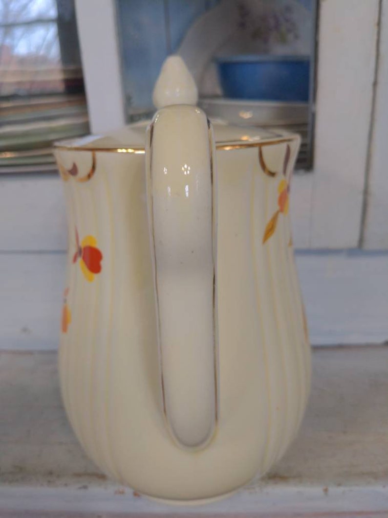 Vintage Hall's Jewel Tea Coffee Pot - Etsy