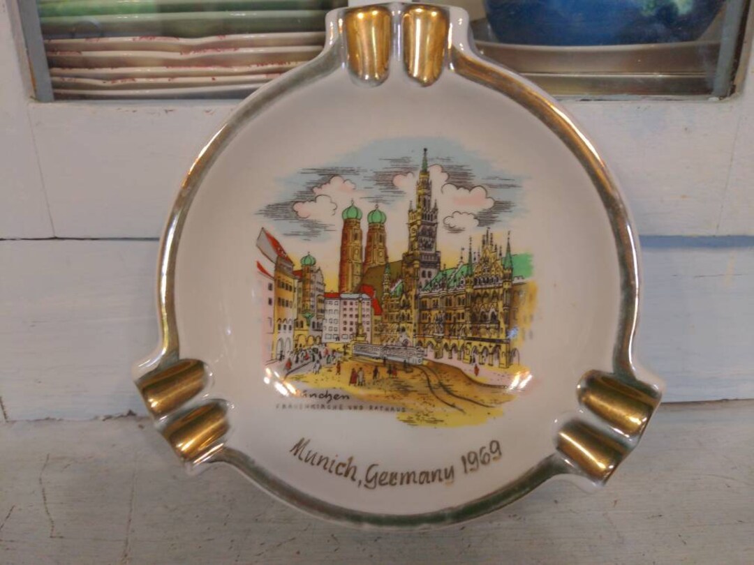 Vintage Edwin Svoboda Munich Ceramic Ashtray - Etsy Österreich