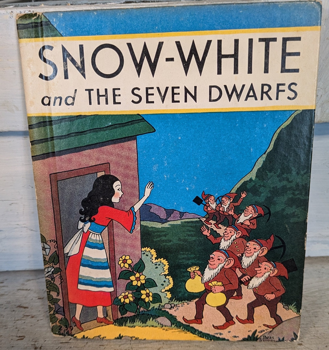 1937 Edition of Snow White and the Seven Dwarfs - Etsy