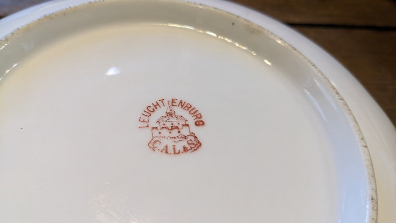 Vintage German Leuchtenburg Calas Porcelain Bowl - Etsy