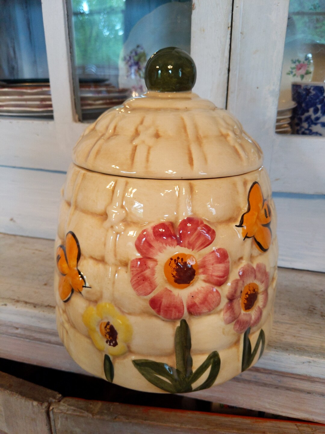 Vintage Los Angeles Pottery Bee Hive Cookie Jar - Etsy