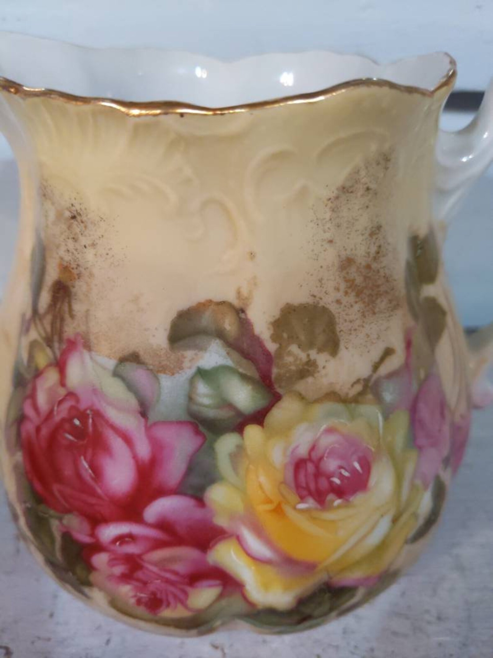 Pretty Vintage Old-fashioned Hand Painted Jug - Etsy Denmark