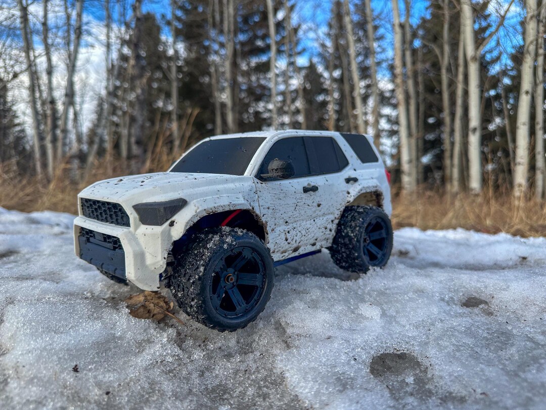 3d Printed RC Car Stl Files | Toyota 4runner Style RC Body and Chassis ...