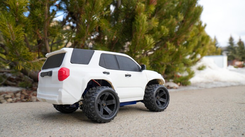 3d Printed RC Car Stl Files | Toyota 4runner Style RC Body and Chassis ...