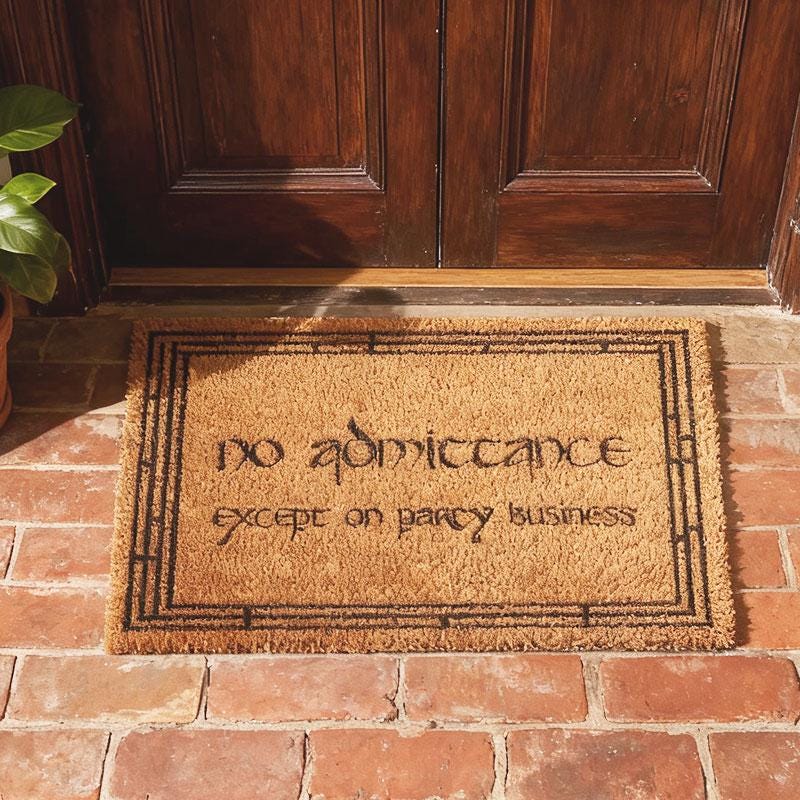 Geek Doormat - Etsy