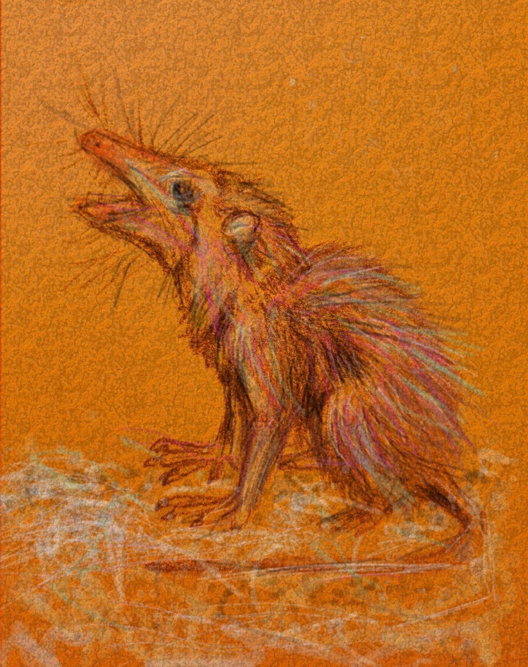 Giant Rat Poster, Funny Rat Print, Halloween Decor - Etsy