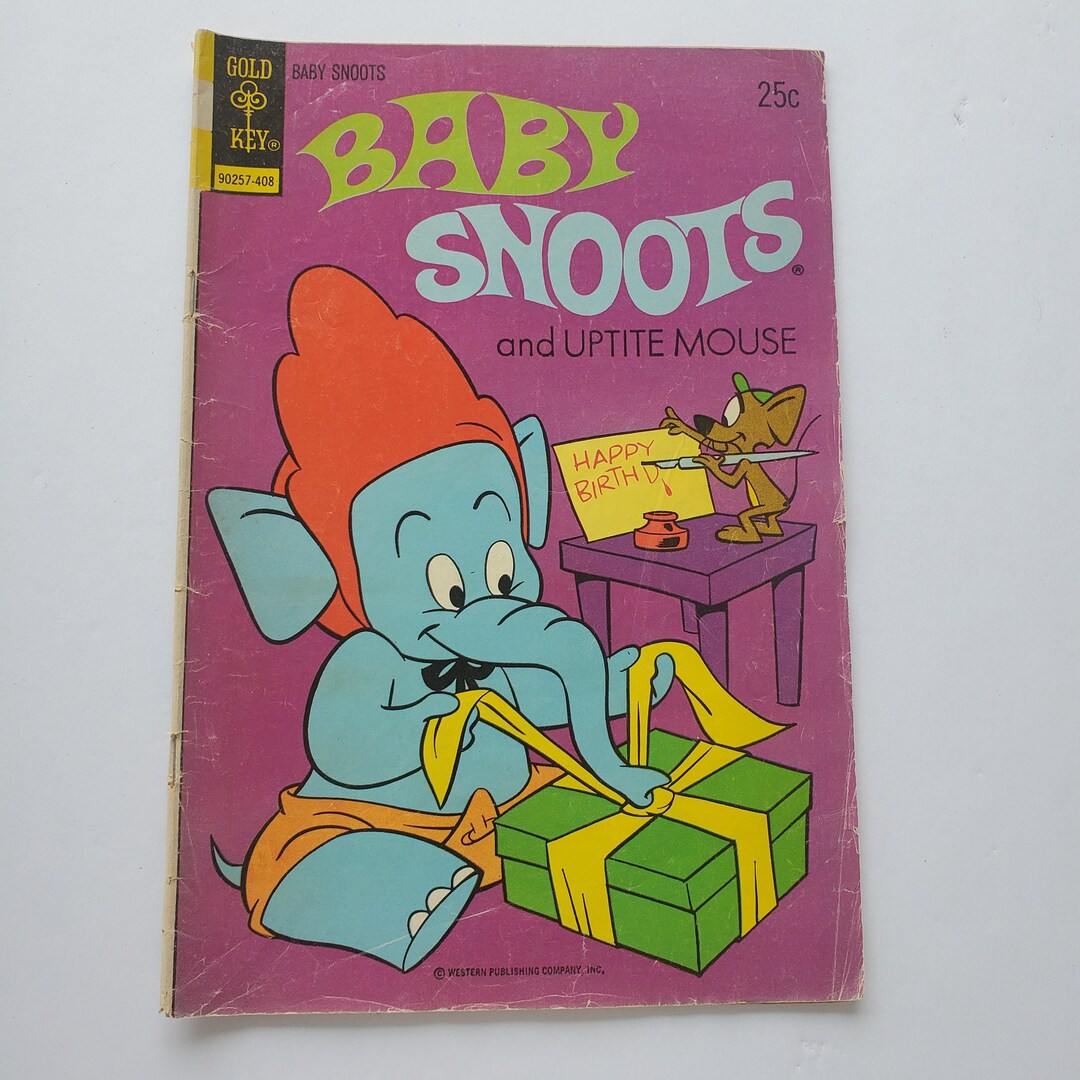 Vintage Baby Snoots and Uptite Mouse Gold Key Comic Book, No. 17, 1974 ...