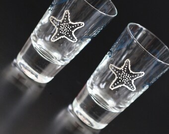 Ocean Shot Glasses - Etsy