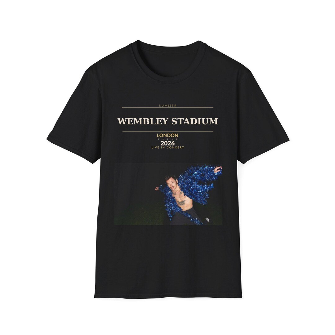 Harry Styles Wembley London 2026 Concert T-shirt – Vintage Stadium Tour ...