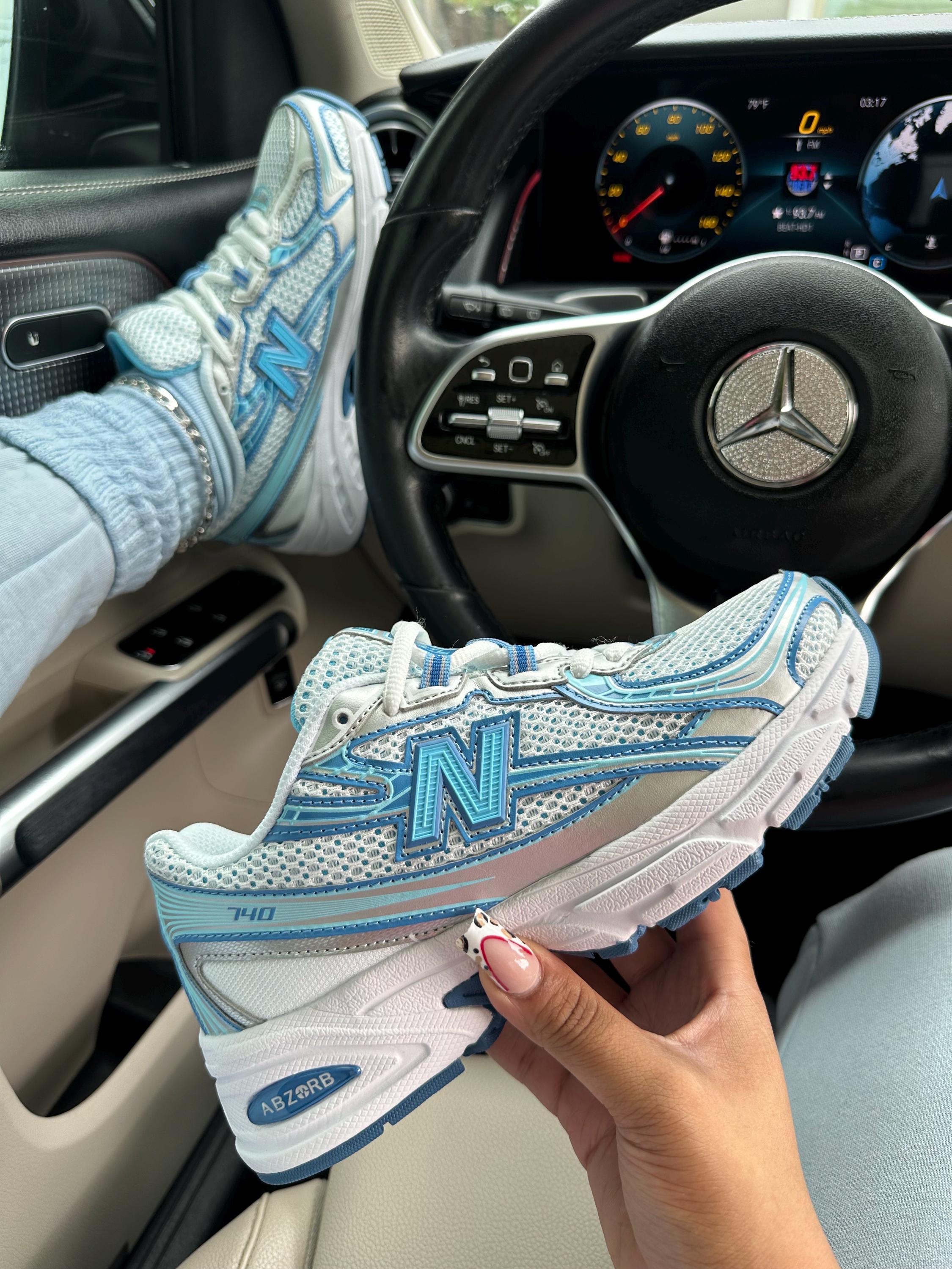 Womens New Balance 740 Ice Blue - Etsy