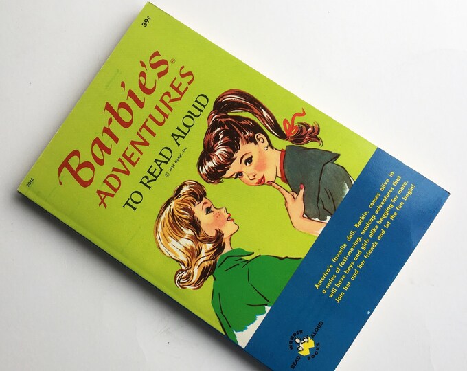 Barbie's Adventures to Read Aloud 1964 Wonder Book Great Condition - Etsy