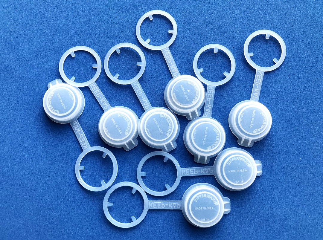 Tupperware KEEP-KAPS 198 Sheer White Sold in Sets of 4 - Etsy