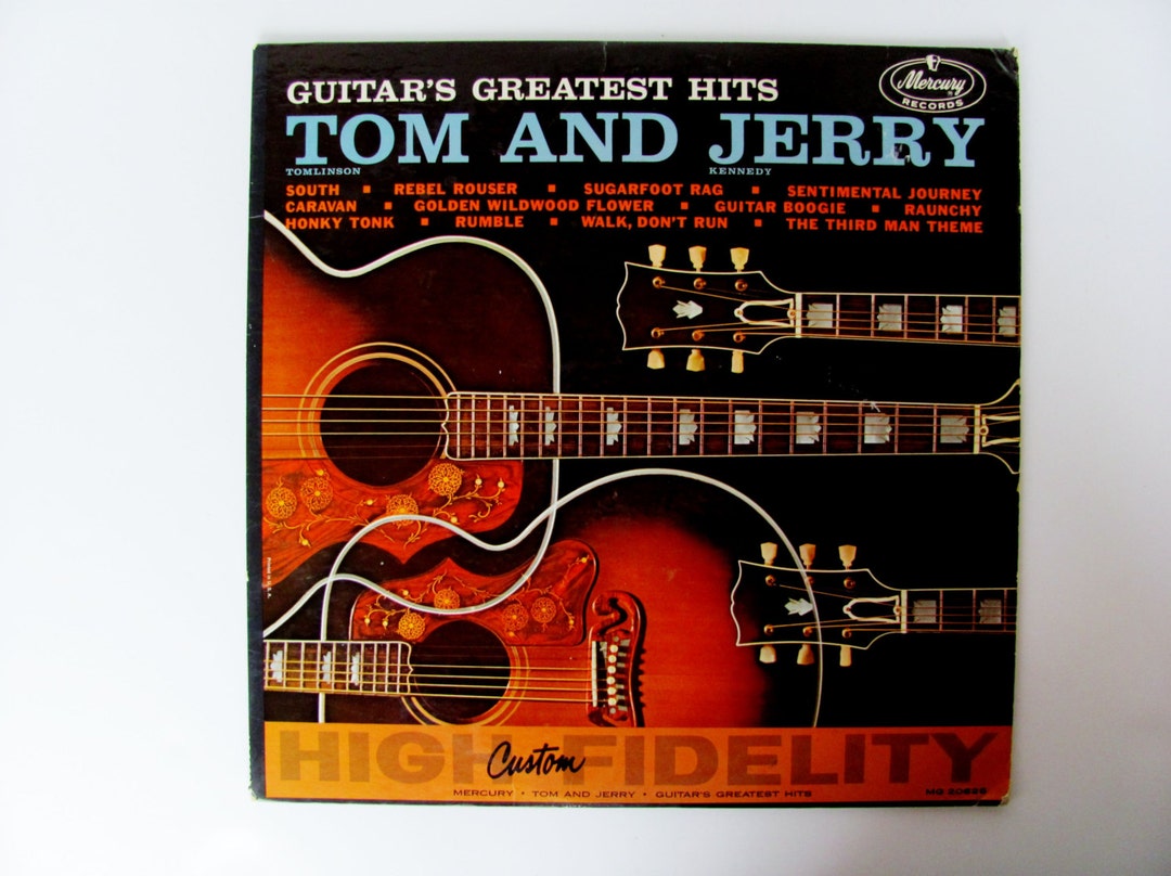 Vinyl Record Album, 1961, Tom and Jerry, Guitar's Greatest Hits, MG ...