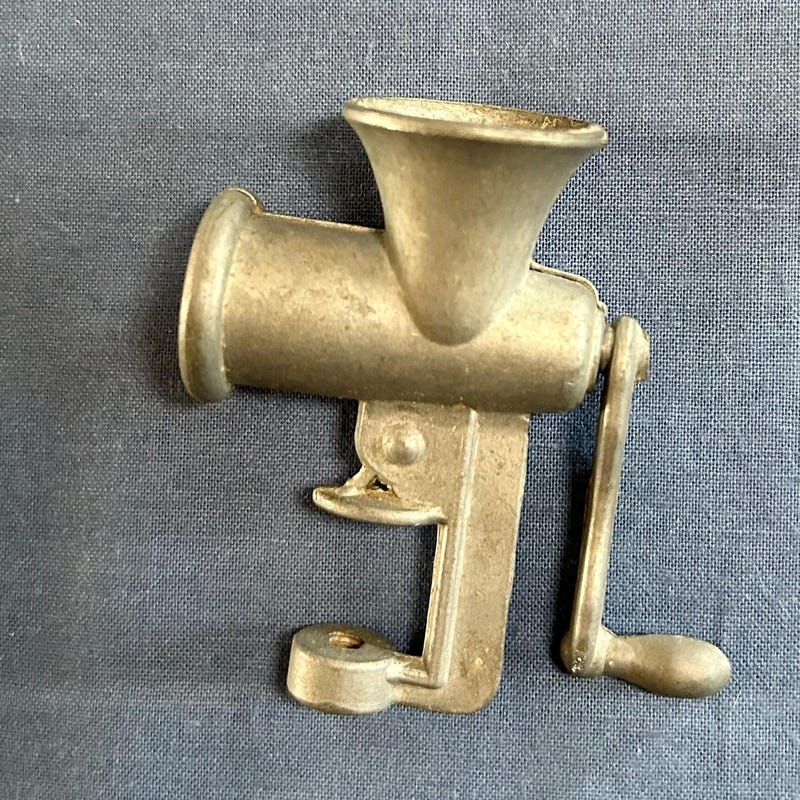 Vintage Meat Grinder - Etsy