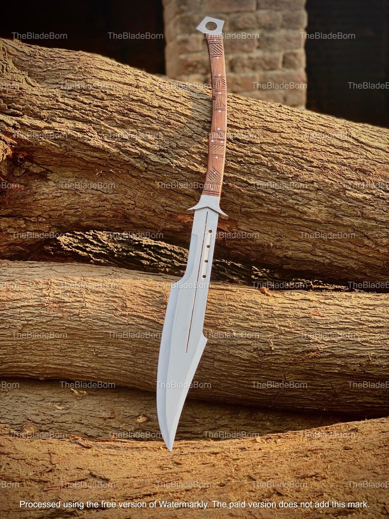 Hand Forged High Carbon Steel Egyptian Khopesh Sword | Custom Handmade ...