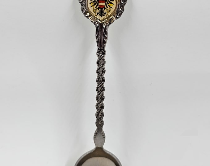 Austria Souvenir Silver TEA SPOON - Stamped 800 - Real Silver - Crest ...
