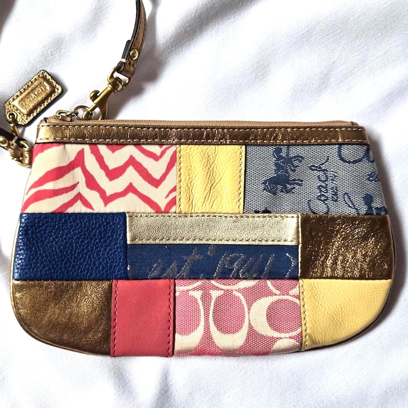 Coach Vintage Patchwork Bag - Etsy
