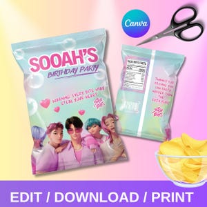 Printable K-pop Party Activity AND GAME, Pin the Heart on Jinu ...