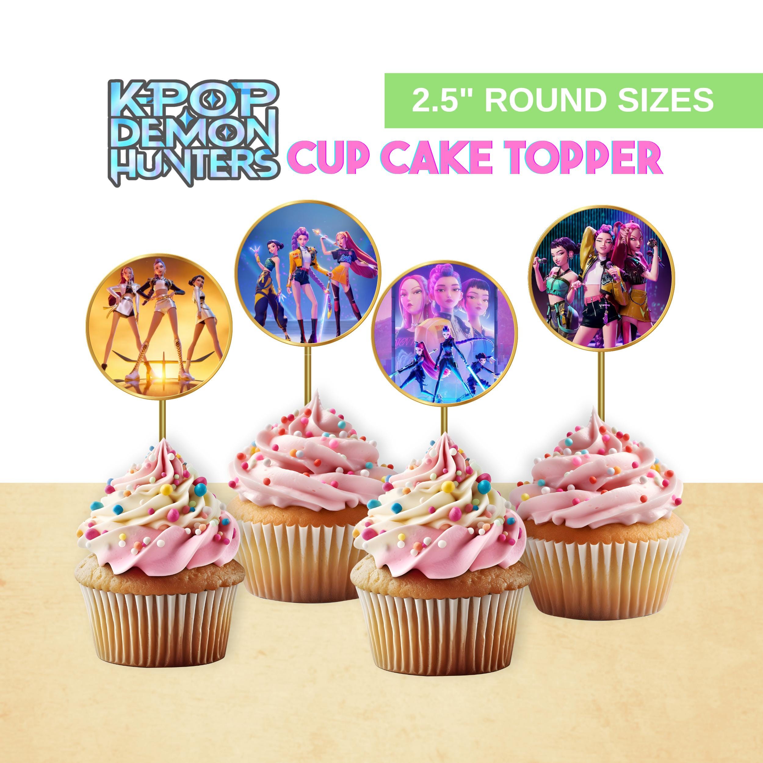 Editable Kpop Demon Hunter Birthday Party Banner, Personalized Party ...