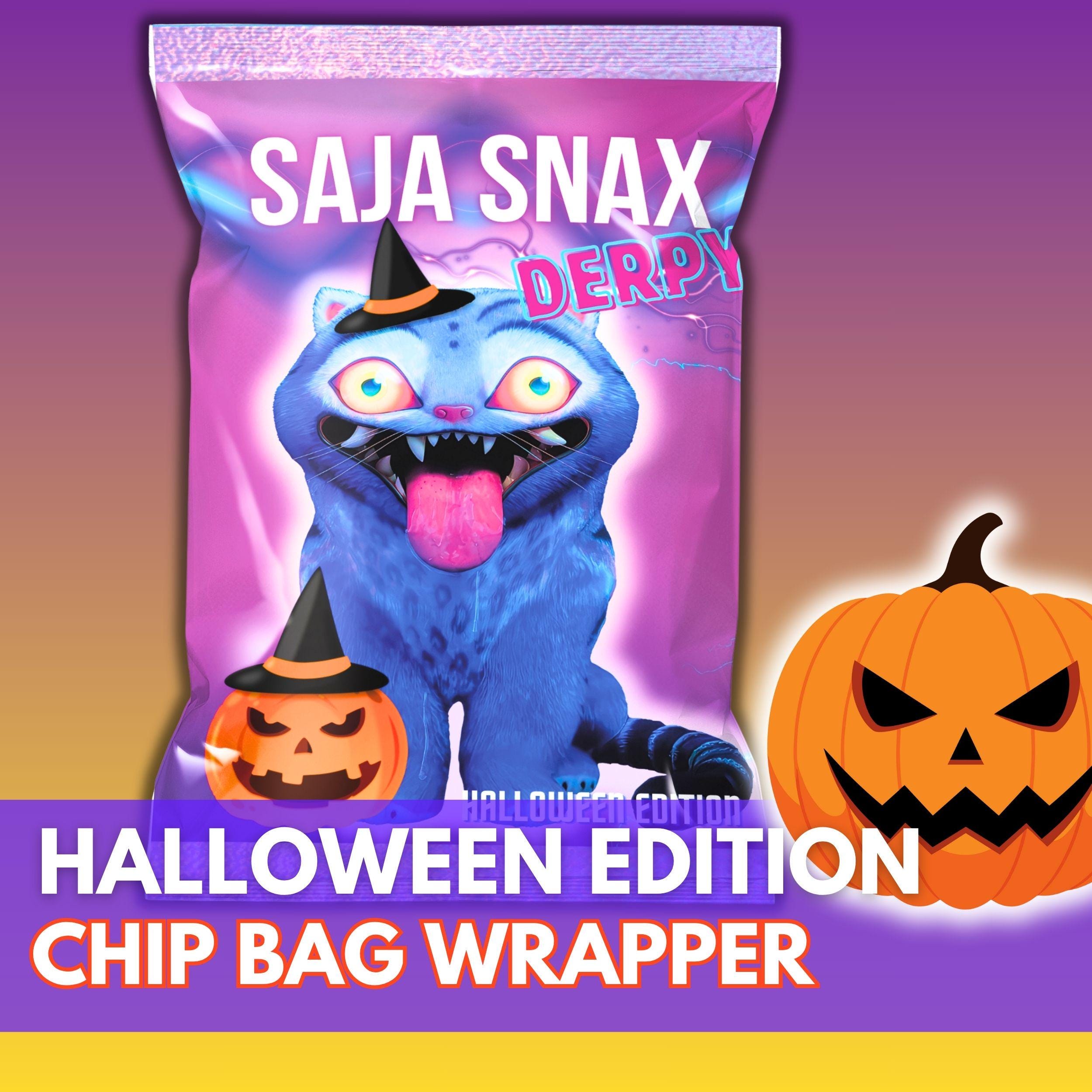 Halloween Kpop Demon Hunter Chip Bag Label for Party, K-pop Theme Party ...