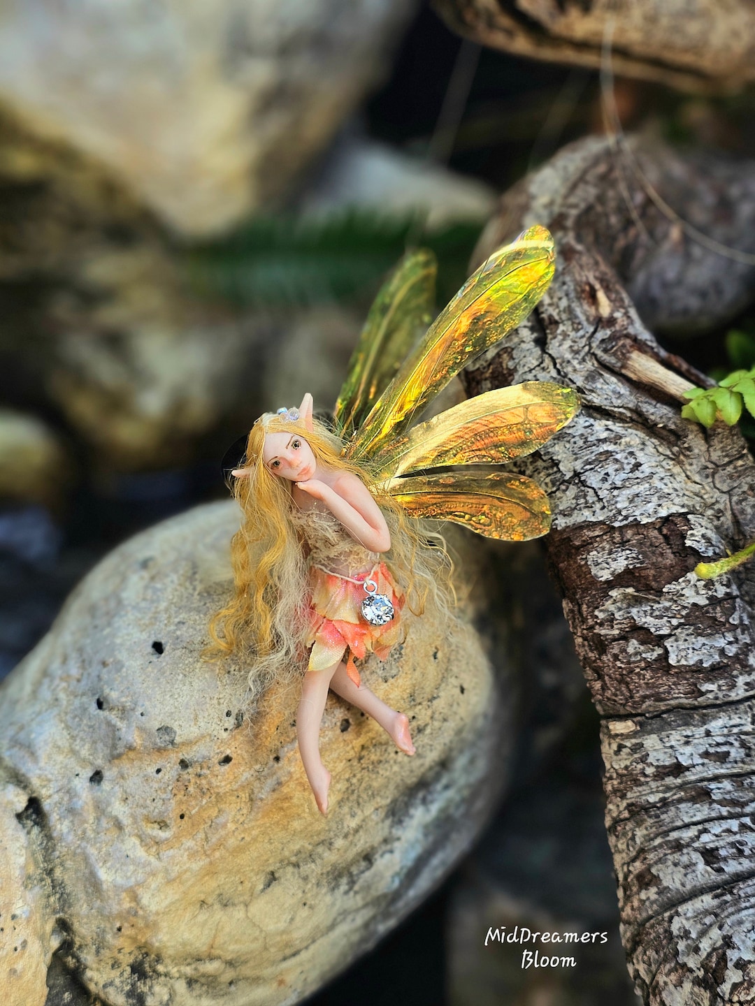 Middreamers Ooak Seedpod Pixie Bloom - Etsy