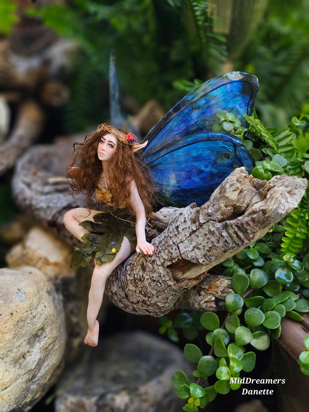 Middreamers Medium Scale Sized Ooak Butterfly Fairy Danette - Etsy