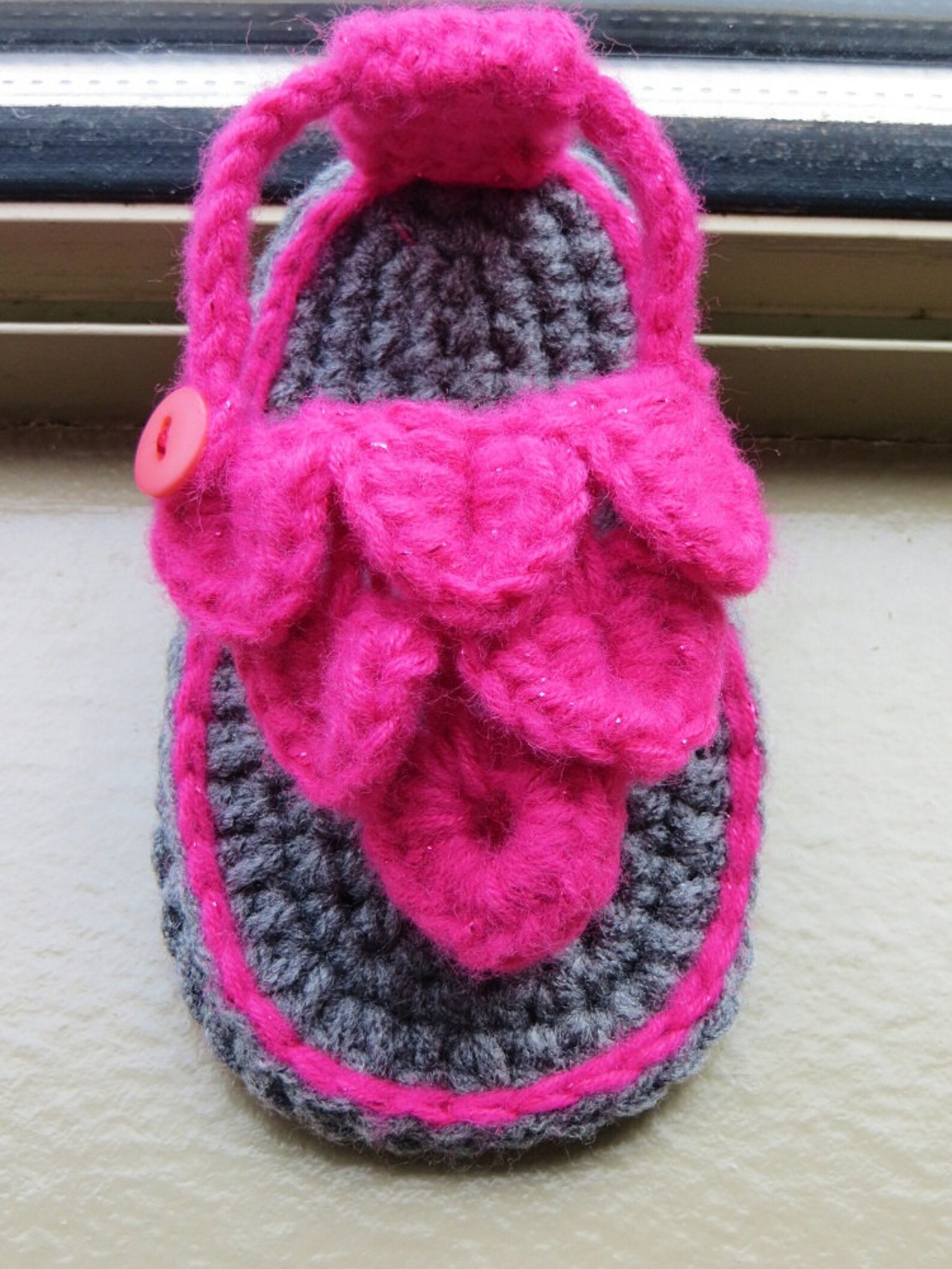 Crochet Booties Pattern, Crocodile Stitch Booties, Crocodile Stitch ...