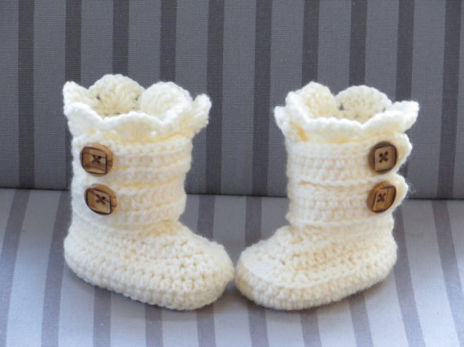 Crochet Baby Pattern Crochet Baby Boots Pattern Classic Snow - Etsy