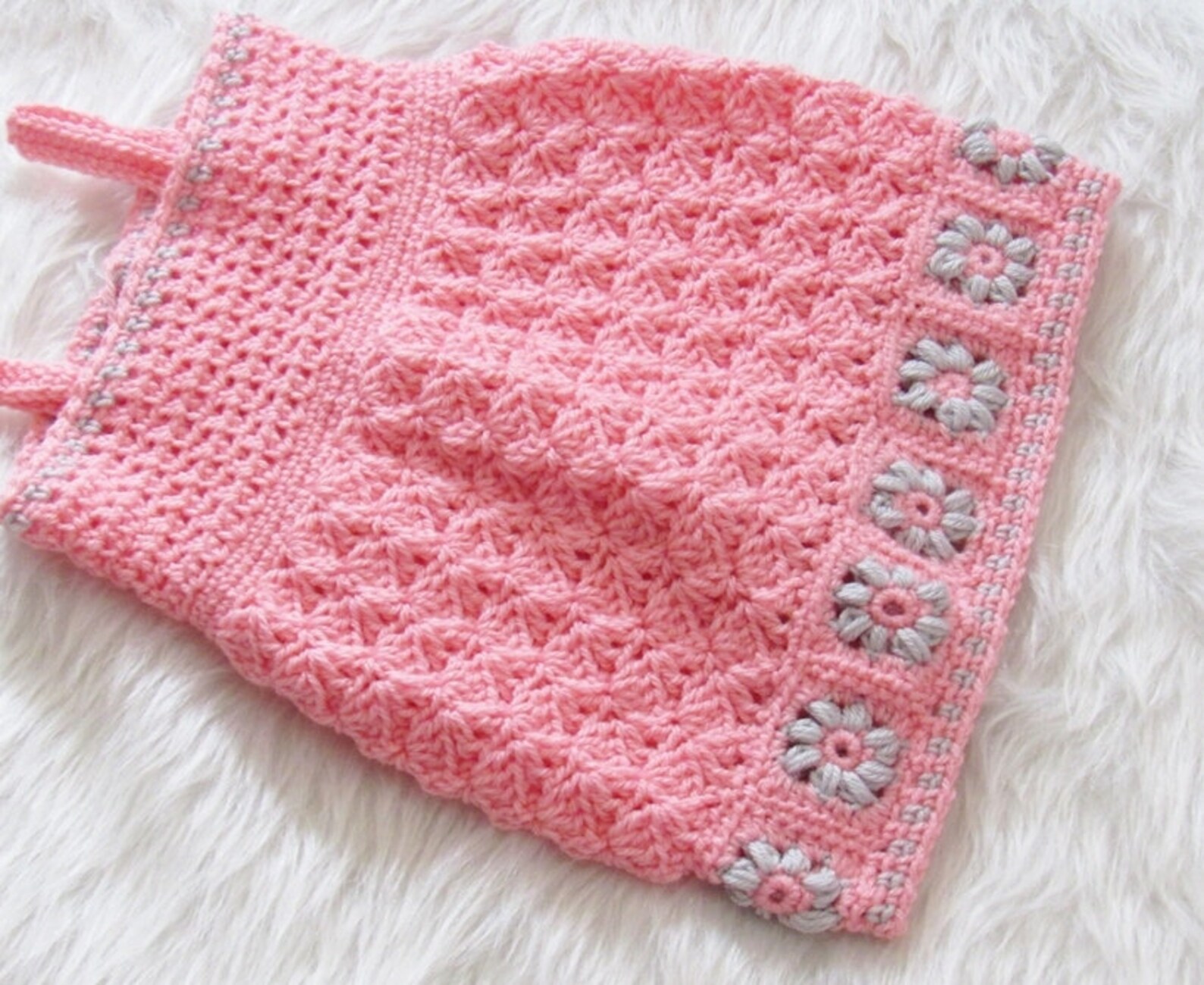 Crochet Baby Dress Pattern, Crochet Baby Sundress Pattern, Crochet Baby ...