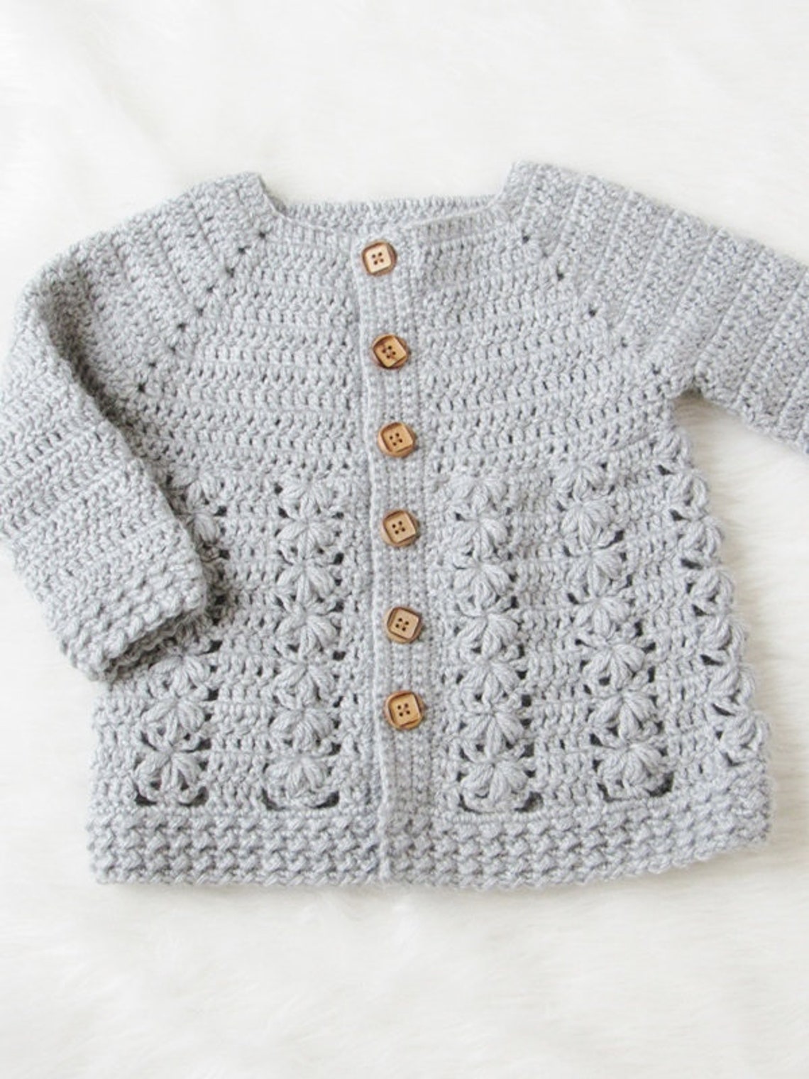 Crochet Pattern Crochet Baby Cardigan Pattern Crochet Baby - Etsy