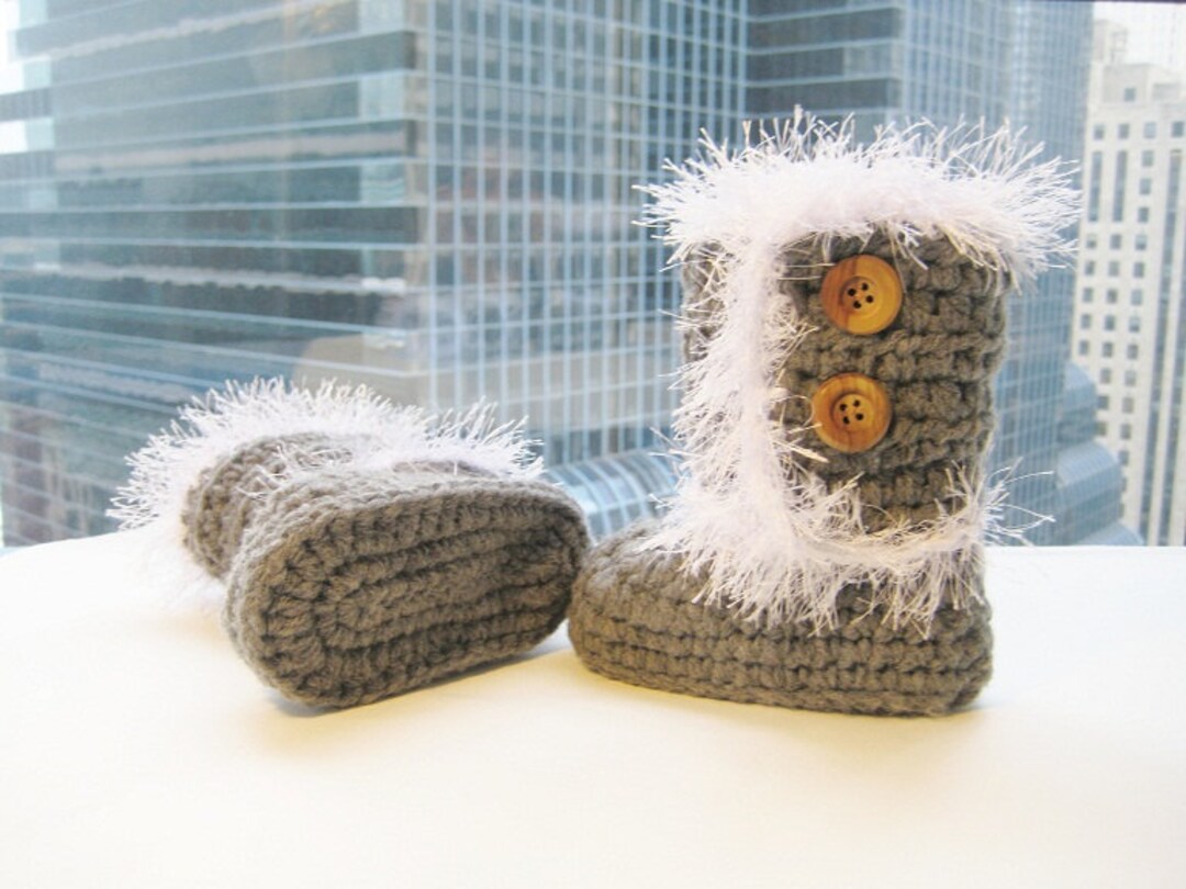 Toddler Boots Crochet Pattern, Crochet Toddler Booties Pattern, Toddler ...