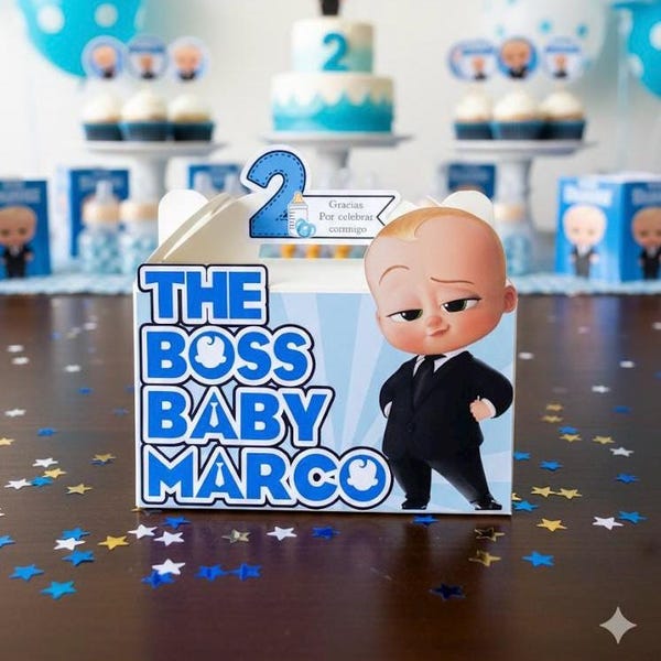 Boss Baby Gift Bag - 60+ Gift Ideas for 2025