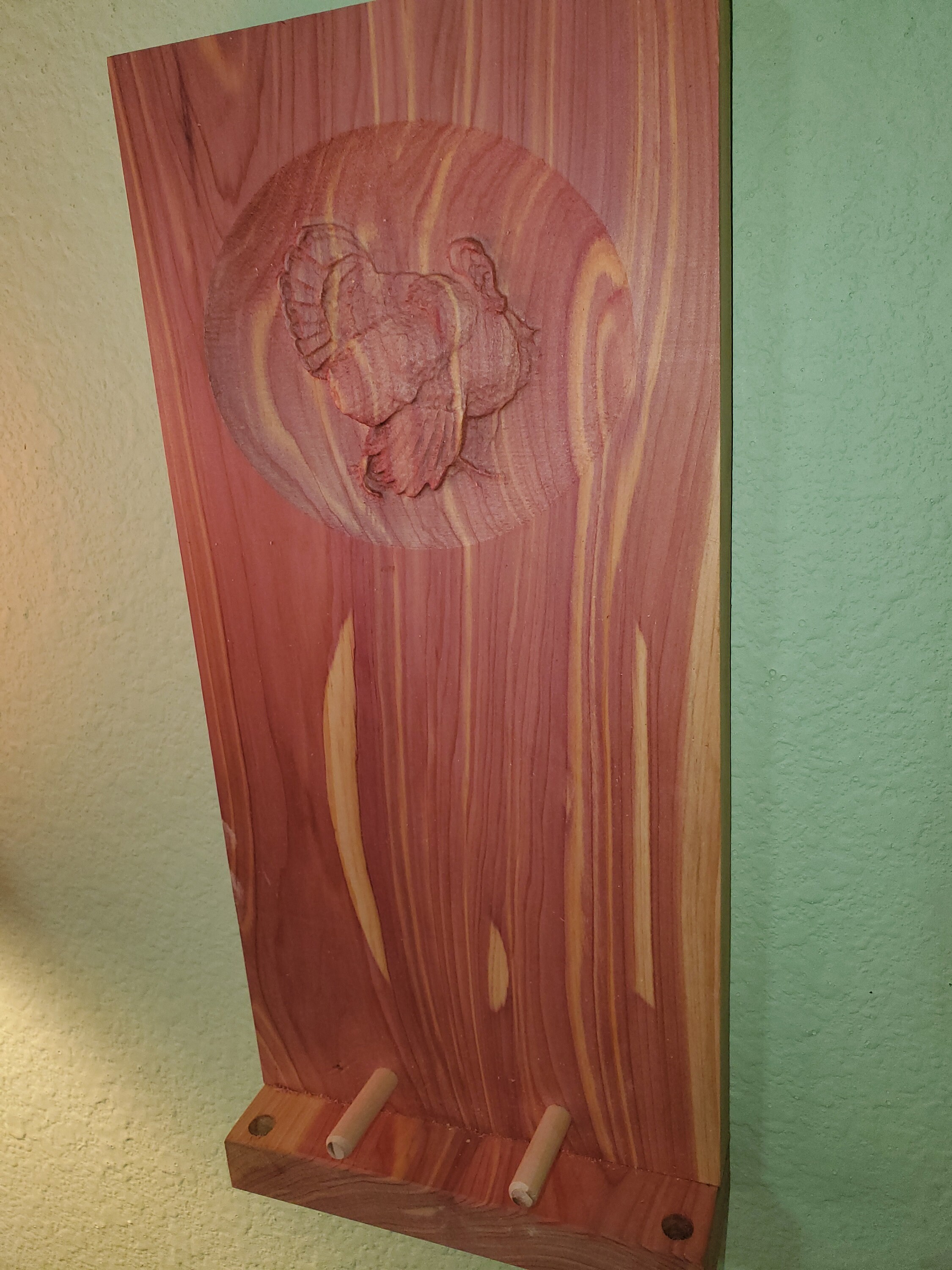 Turkey call display/pot call/turkey pot call/turkey | Etsy