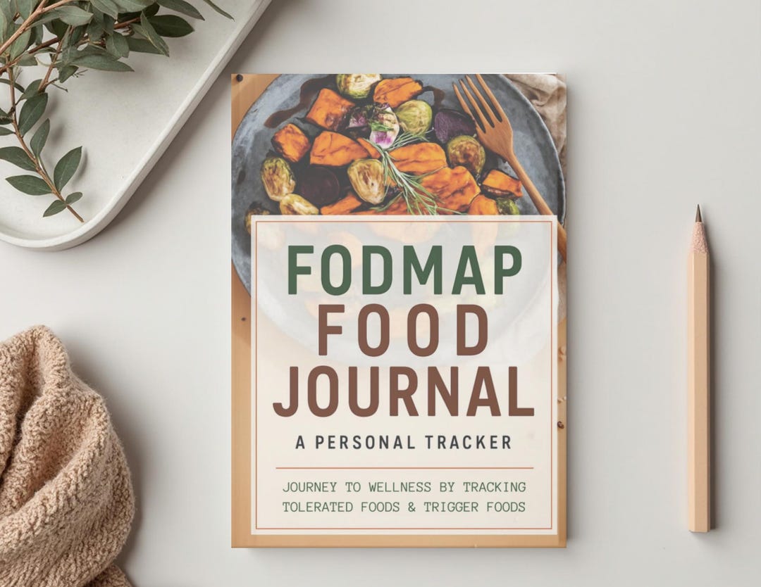 FODMAP Food Journal: Gut Health Tracker & Wellness Diary - Etsy