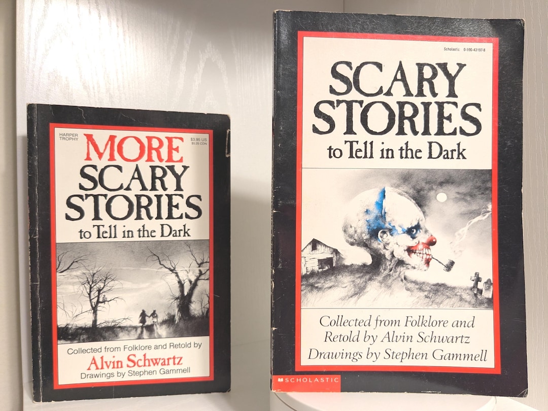 Scary Stories to Tell in the Dark Duo Set: Alvin Schwartz, Stephen ...